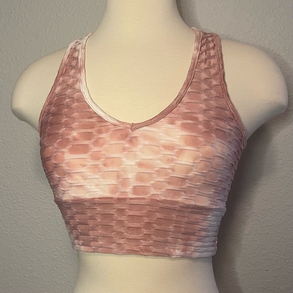 Hot Kiss | Intimates & Sleepwear | Hot Kiss Mauve White Tie Dye Stretch ...